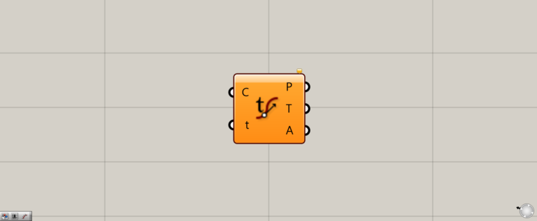 [Grasshopper] How to use Evaluate Curve to obtain points and vectors on ...