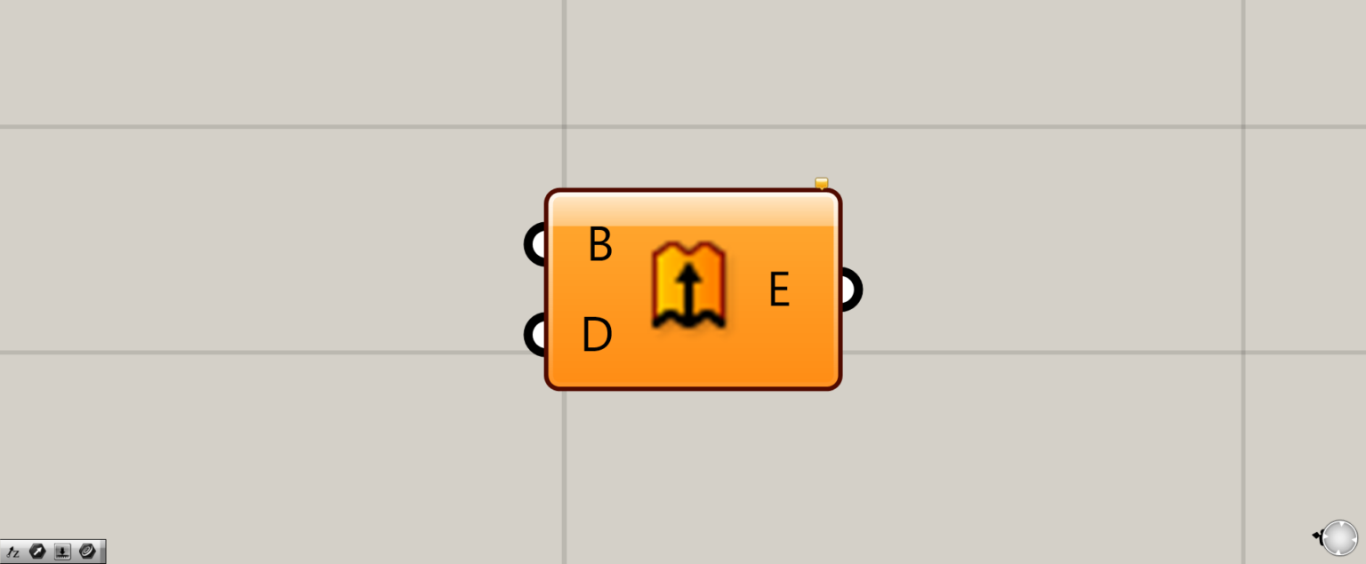 [Grasshopper] How to use Extrude to add thickness to surfaces and ...