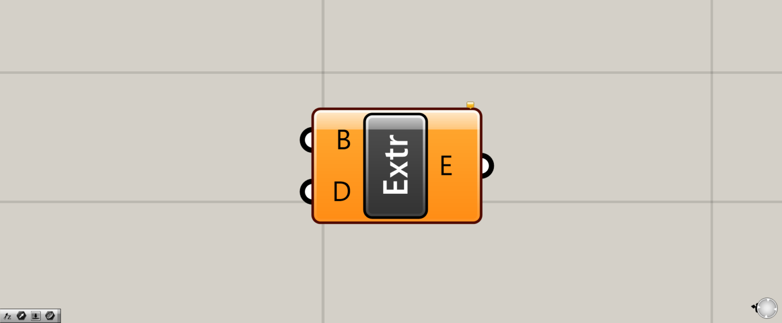 [Grasshopper] How to use Extrude to add thickness to surfaces and ...