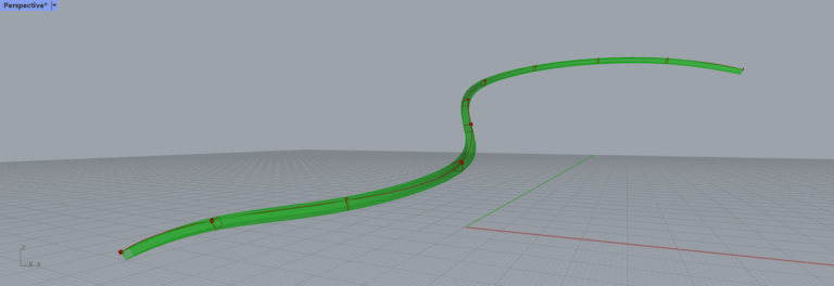 [Grasshopper]Perp Framesコンポーネントの使い方 - IArchway