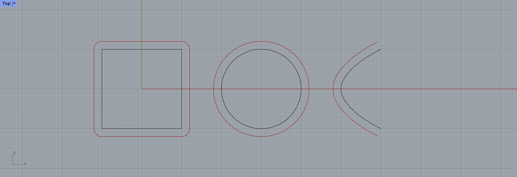Grasshopper How To Use Offset Curve To Offset Curves Iarchway 5777