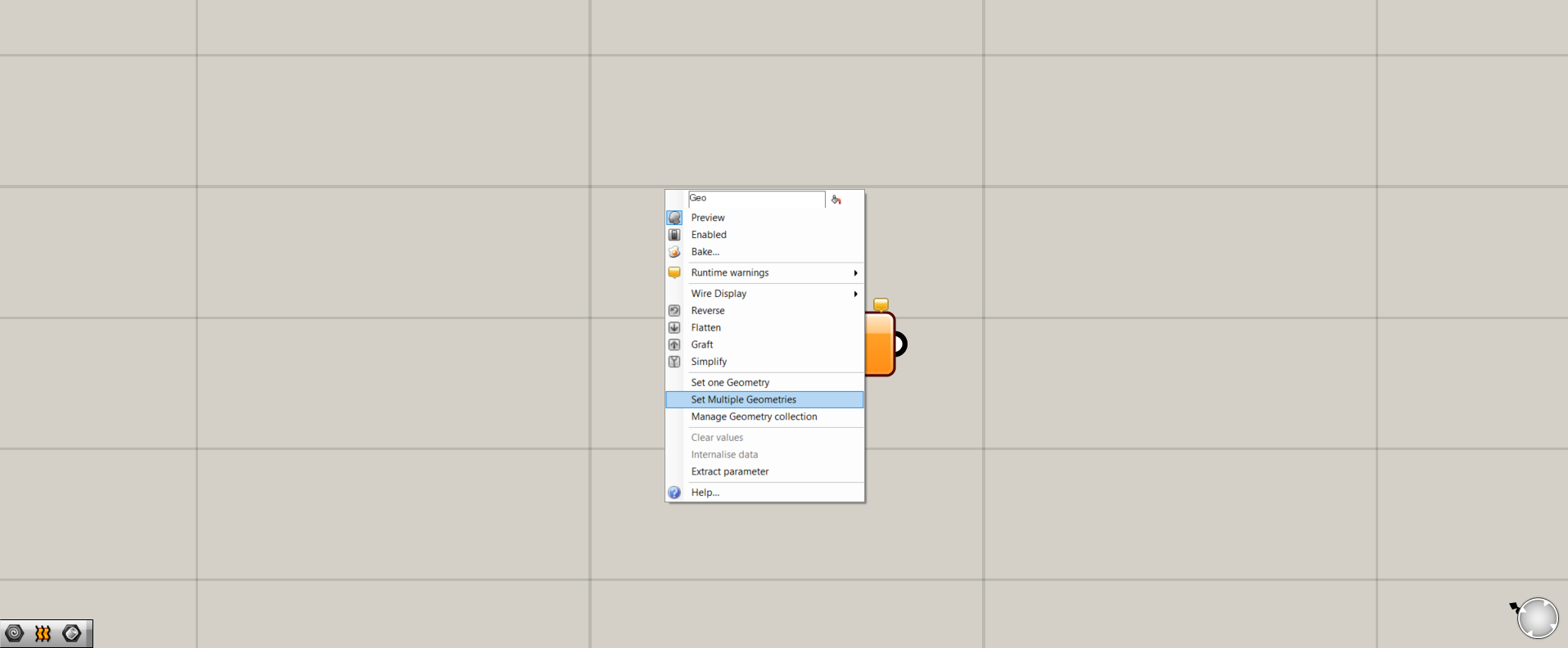 [Grasshopper]How to use the Geometry component to set various models - IArchway
