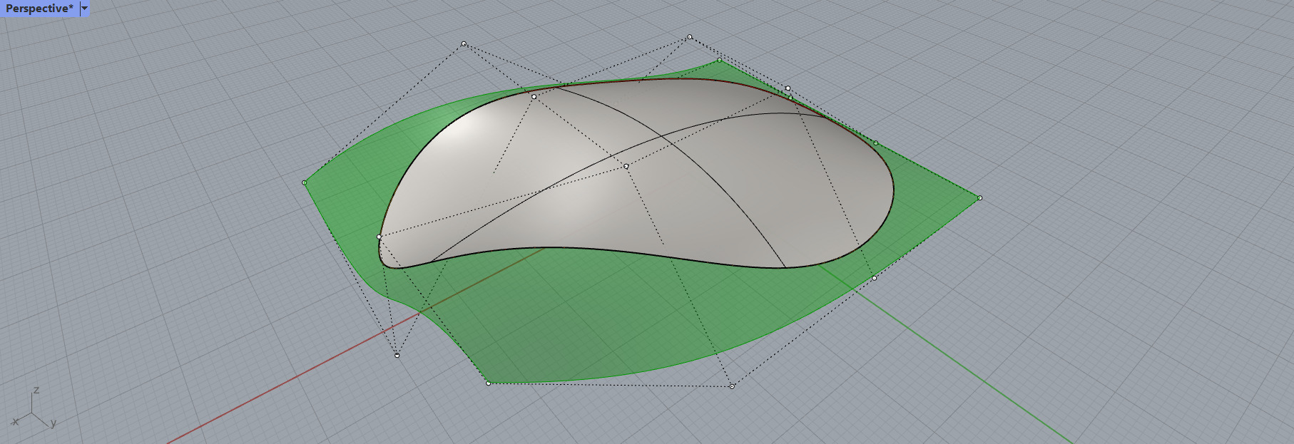 [Grasshopper] How to use Offset Surface to offset a surface - IArchway