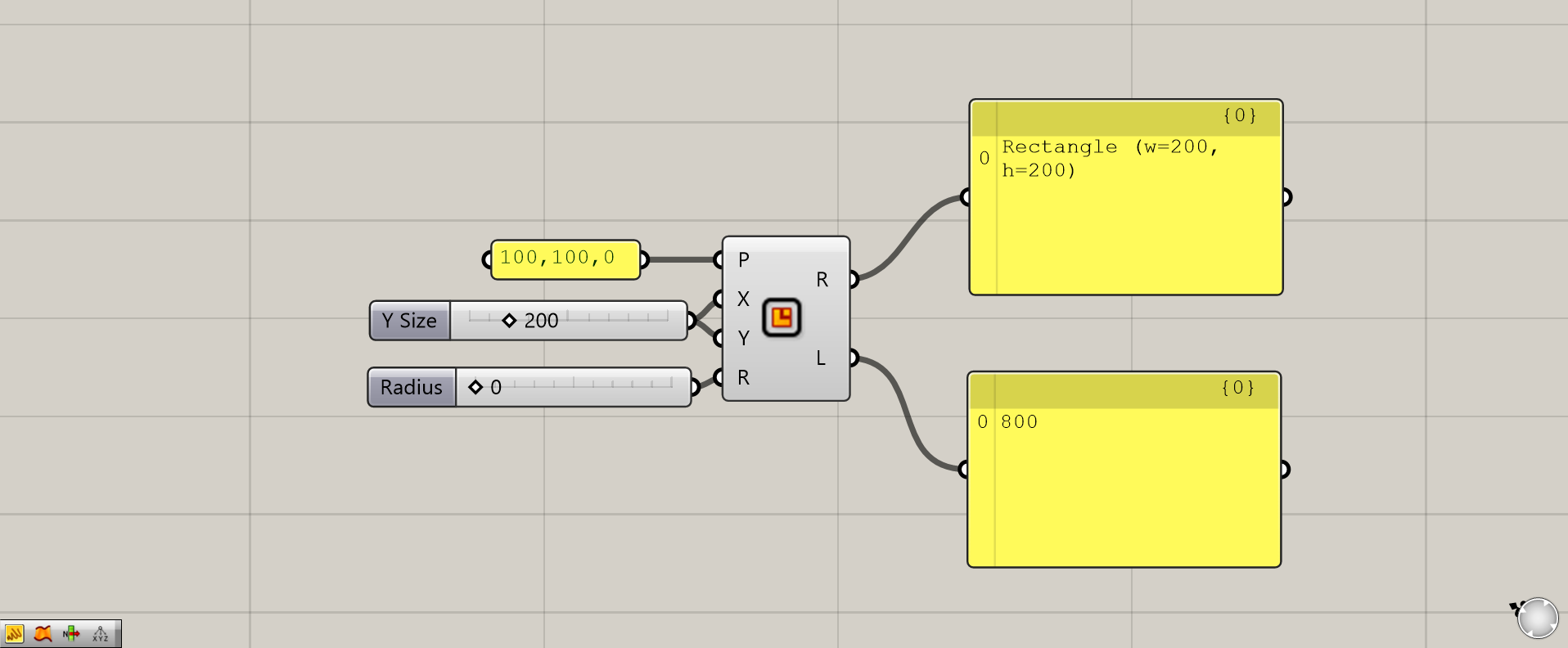 [Grasshopper]Rectangleコンポーネントの使い方 - IArchway