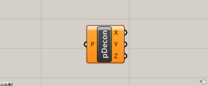[Grasshopper]Deconstructコンポーネントの使い方 - IArchway