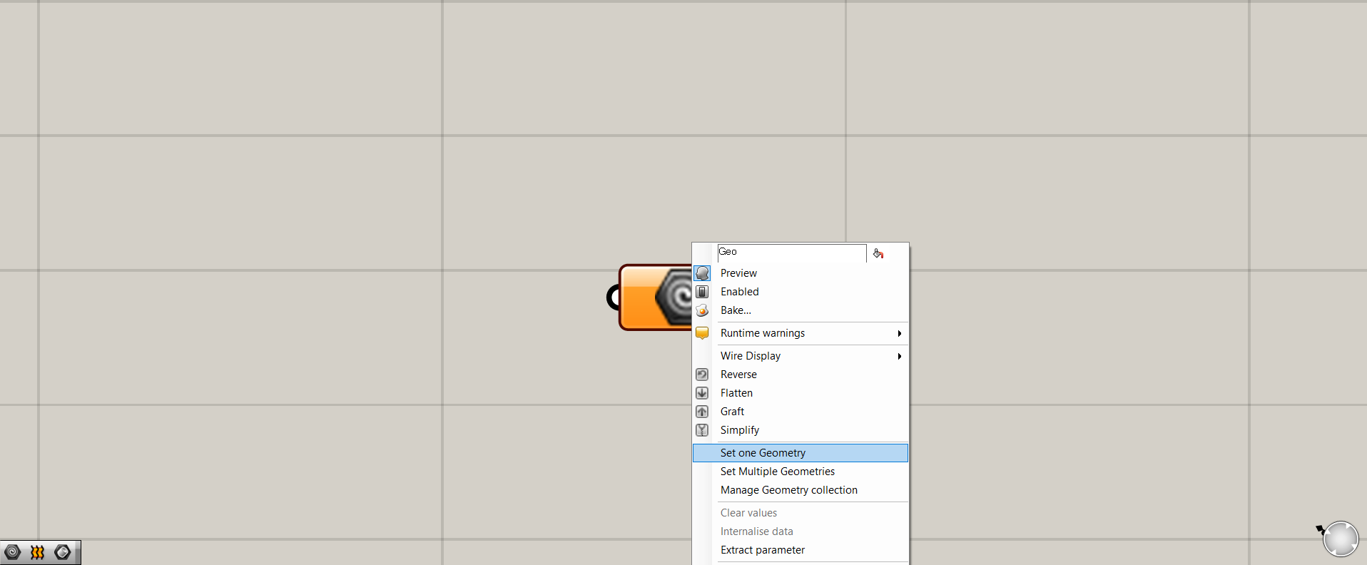 [Grasshopper]How to use the Geometry component to set various models ...