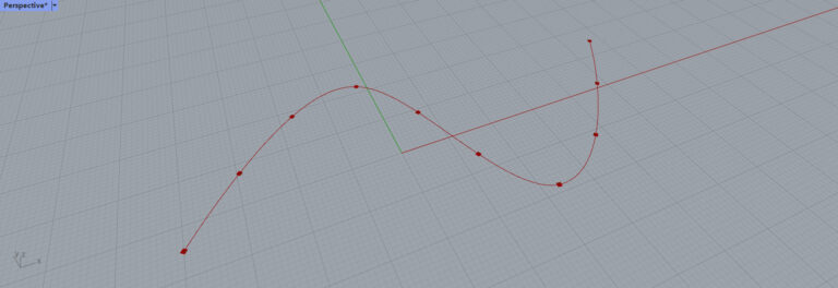 [Grasshopper]Curve Framesコンポーネントの使い方 - IArchway