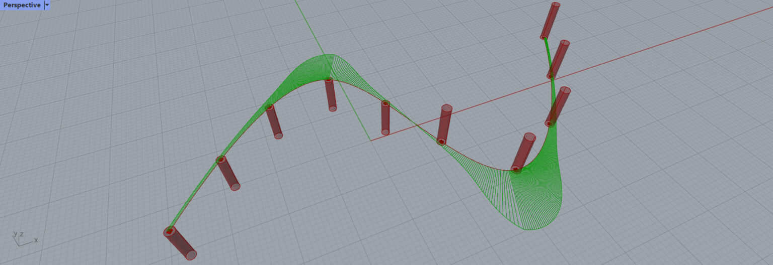 [Grasshopper]Curve Framesコンポーネントの使い方 - IArchway
