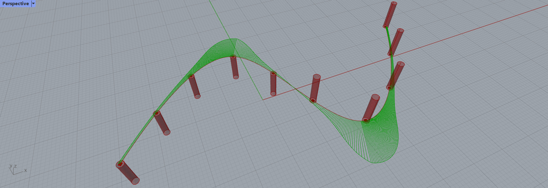 [Grasshopper]Curve Framesコンポーネントの使い方 - IArchway