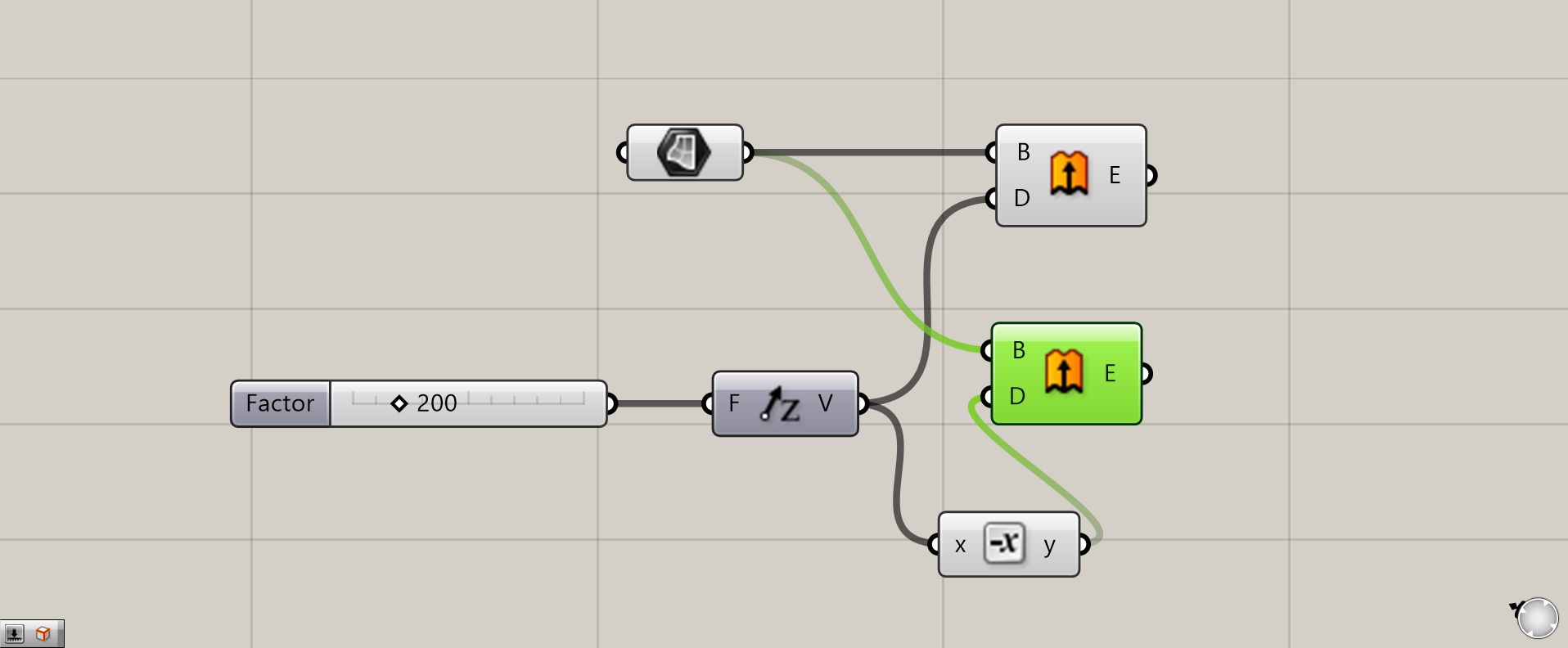 [Grasshopper] How to use Extrude to add thickness to surfaces and curves - IArchway