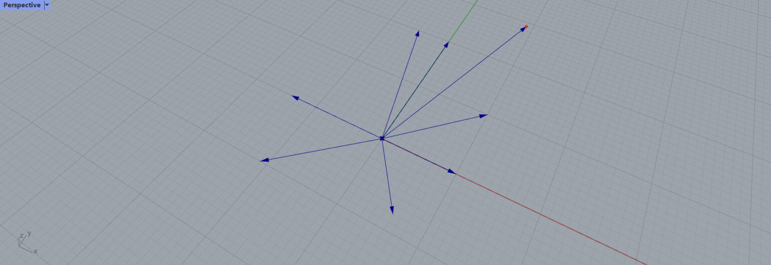 [Grasshopper] How to use Vector to create and set vectors - IArchway