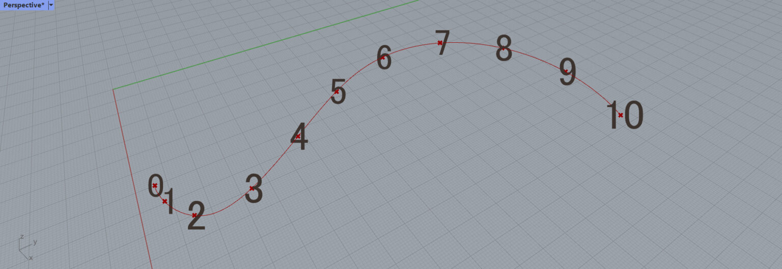 [Grasshopper] How to use Point List to display point order and index numbers - IArchway
