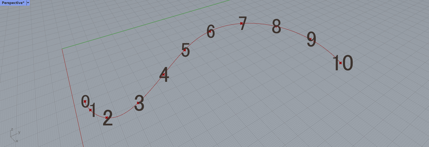[Grasshopper] How to use Point List to display point order and index ...