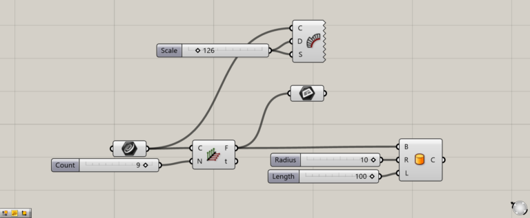 [Grasshopper]Curve Frames to create planes spaced evenly along a curve ...