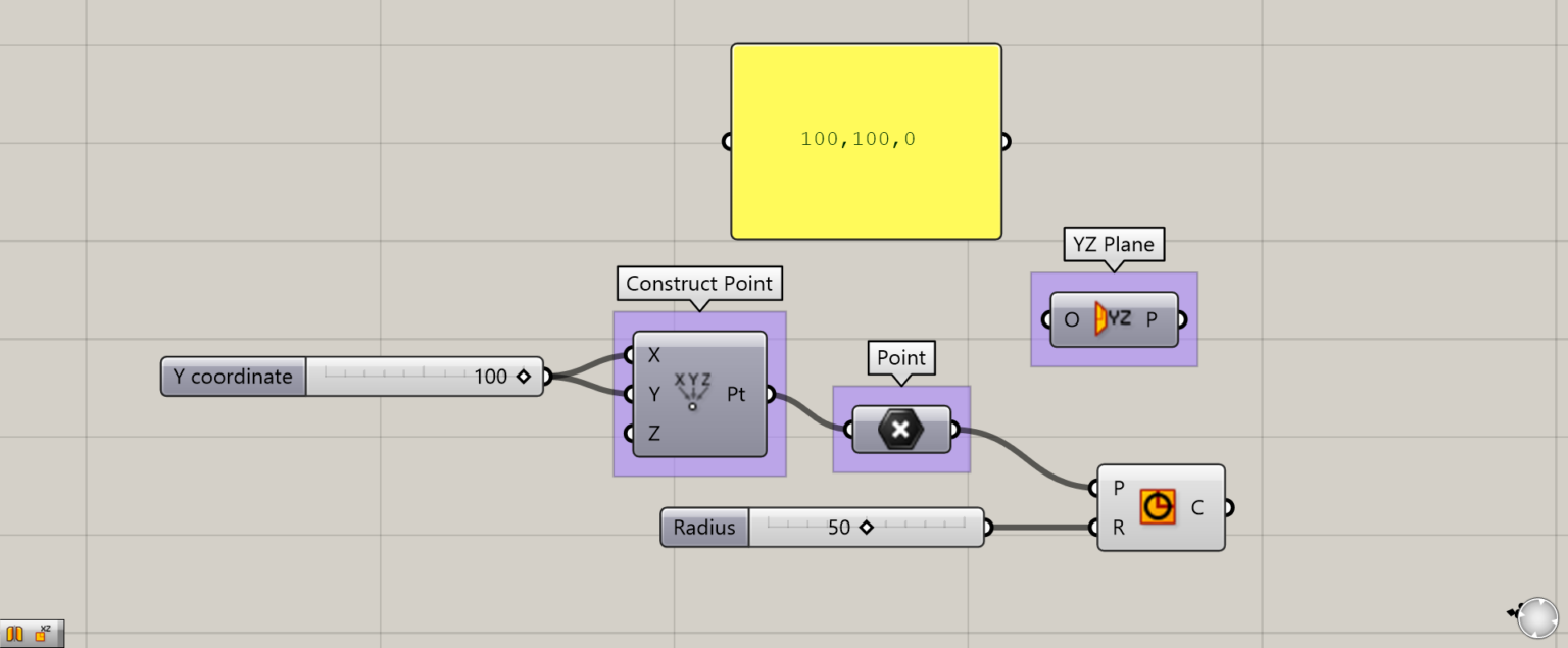 [Grasshopper] How to use Circle to create circles - IArchway