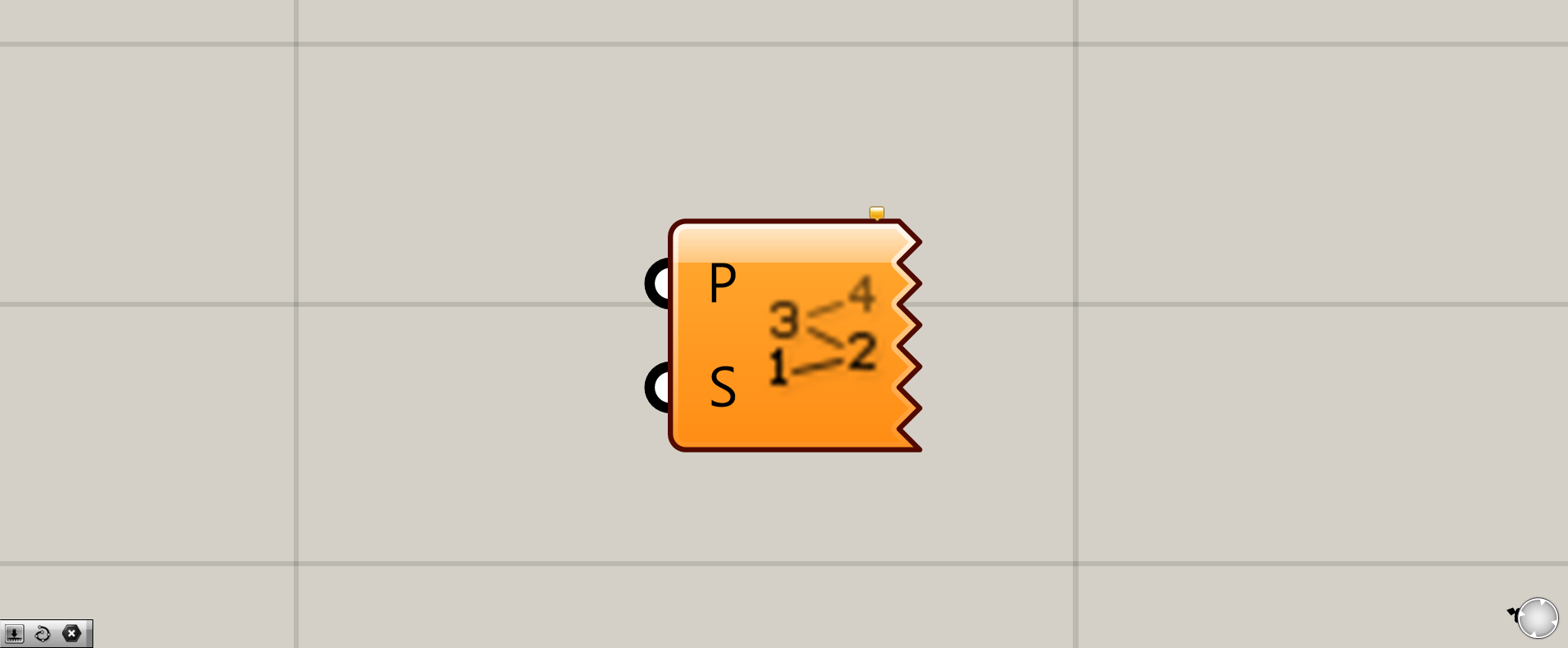[Grasshopper] How to use Point List to display point order and index numbers - IArchway