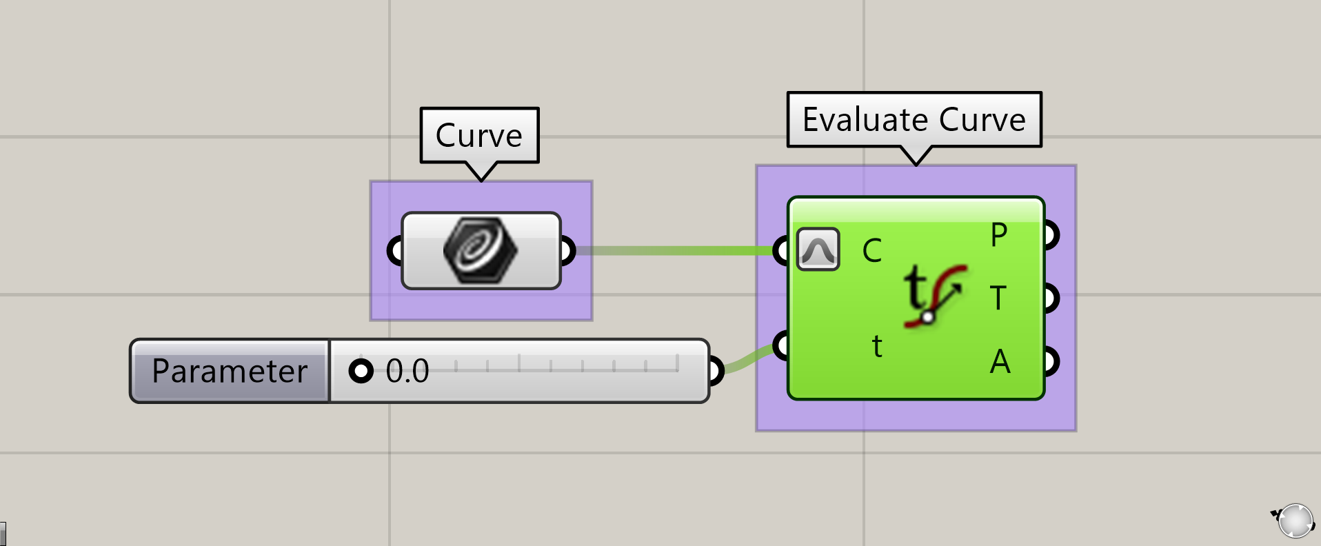 [Grasshopper]Evaluate Curveコンポーネントの使い方 - IArchway