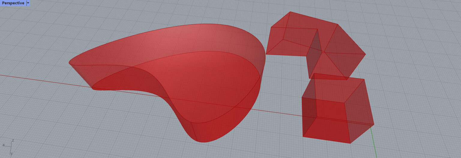 [Grasshopper] How to use Extrude to add thickness to surfaces and ...