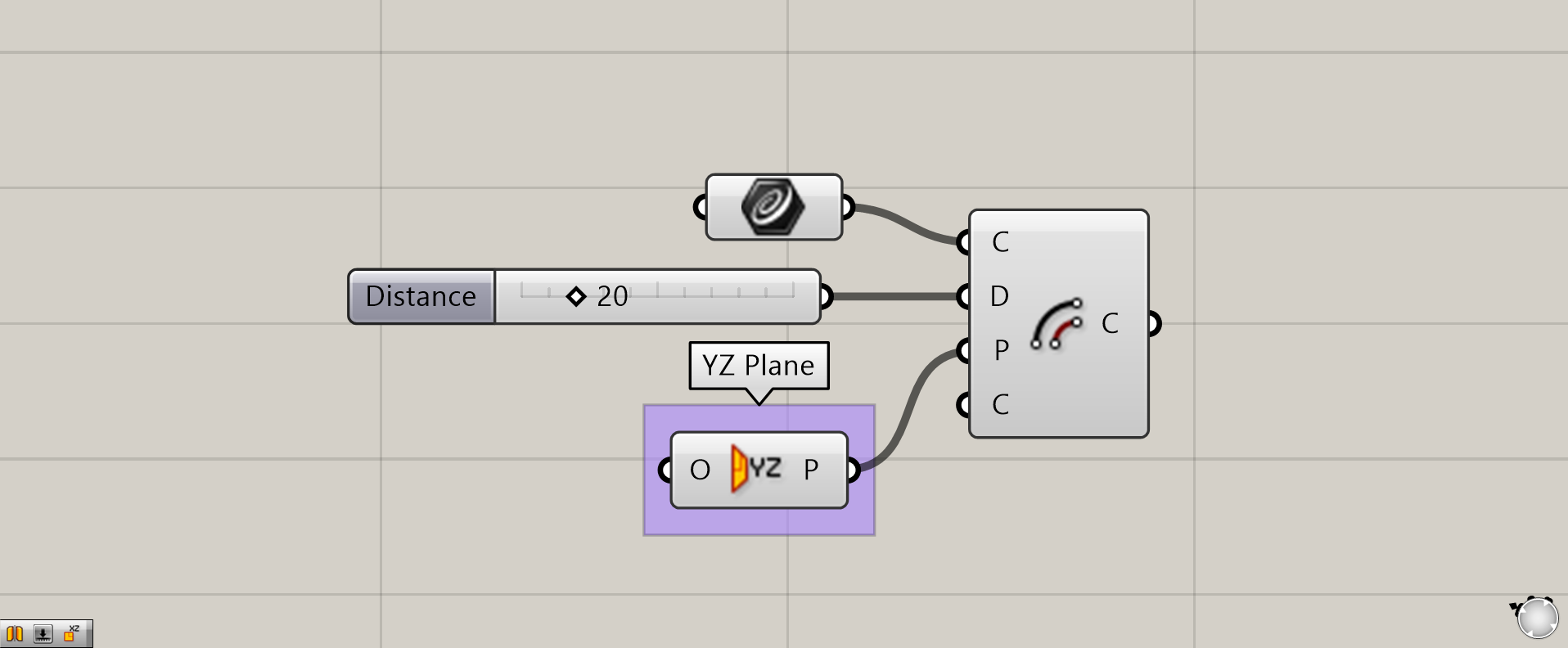 [Grasshopper] How to use Offset Curve to offset curves - IArchway