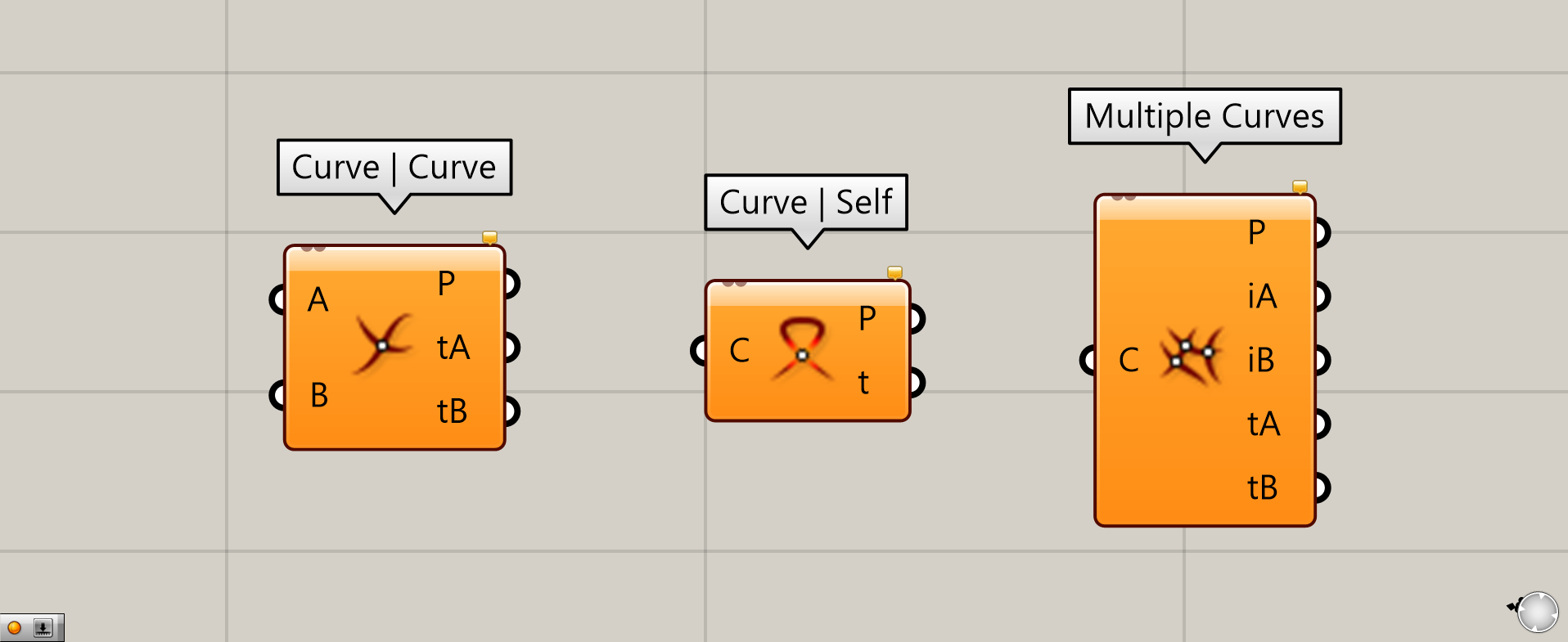 [Grasshopper] Three ways to extract points where curves intersect - IArchway