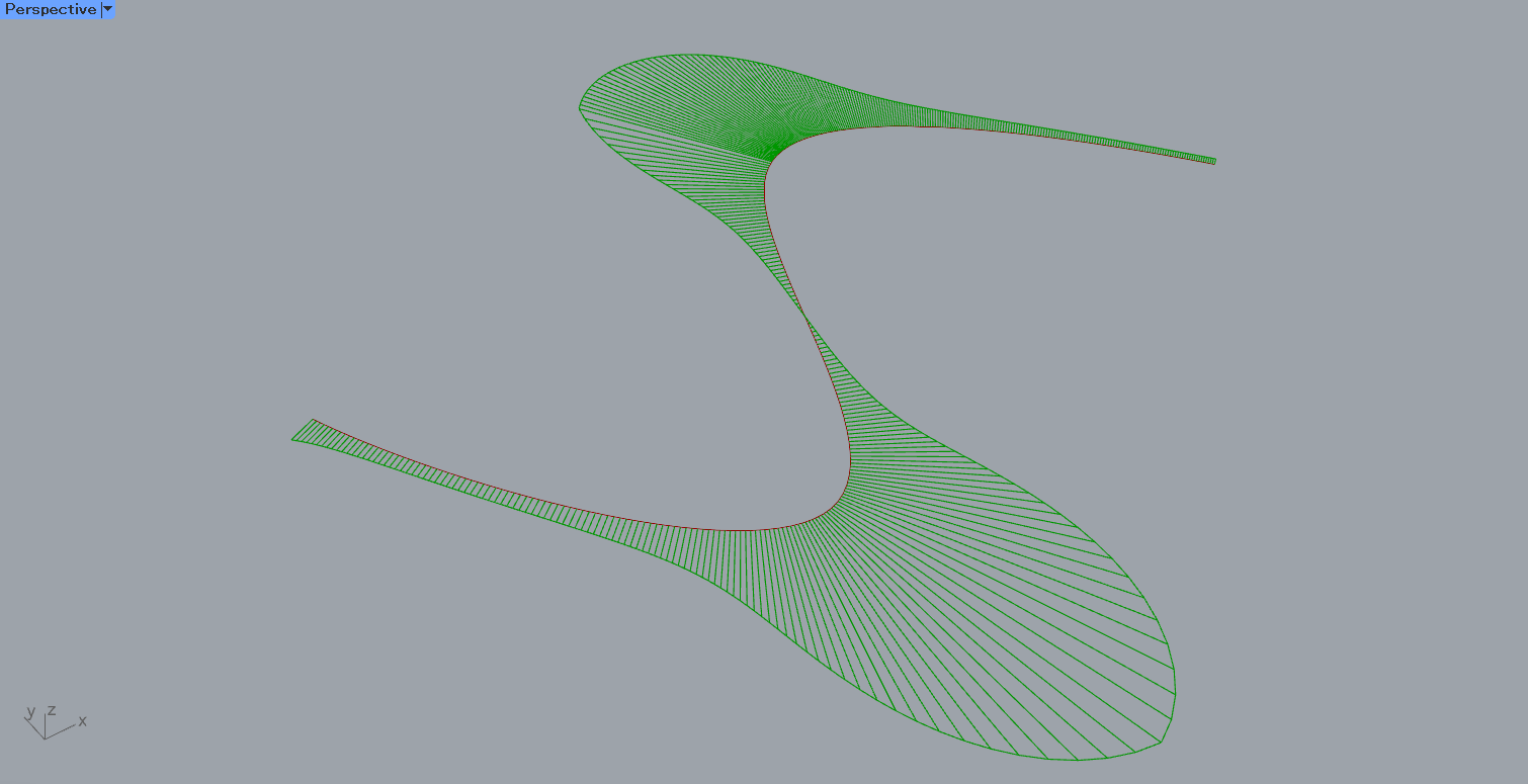[Grasshopper]曲線の曲率を表示するCurvature Graphの使い方 - IArchway
