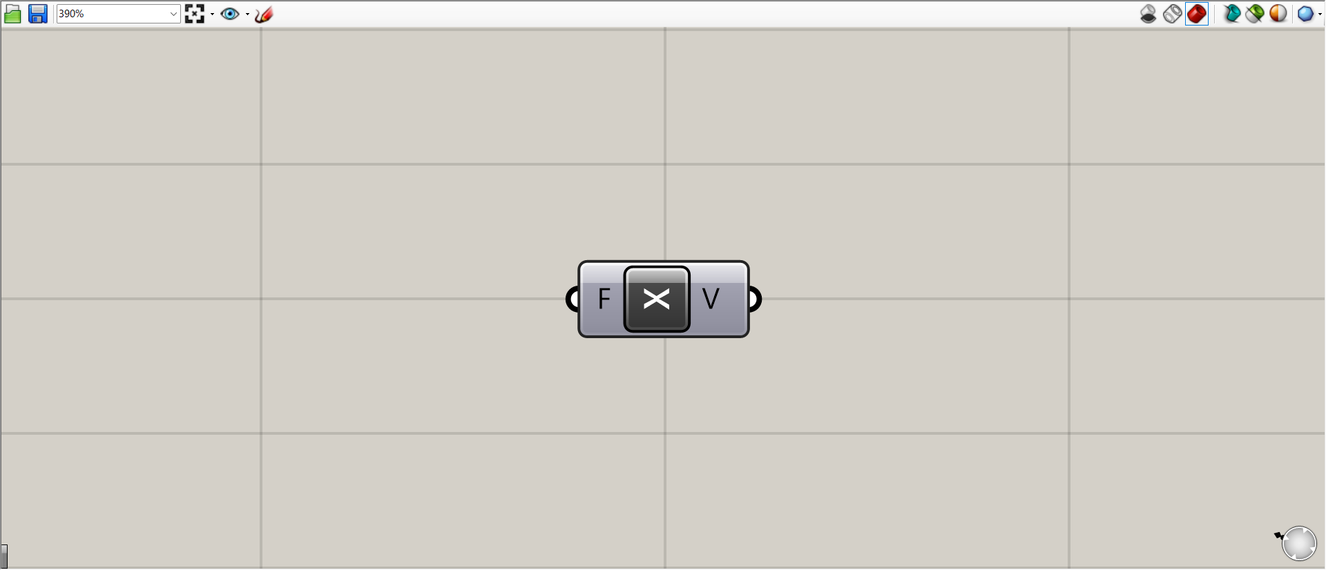 [Grasshopper]X方向のベクトルを取得するUnit Xの使い方 - IArchway