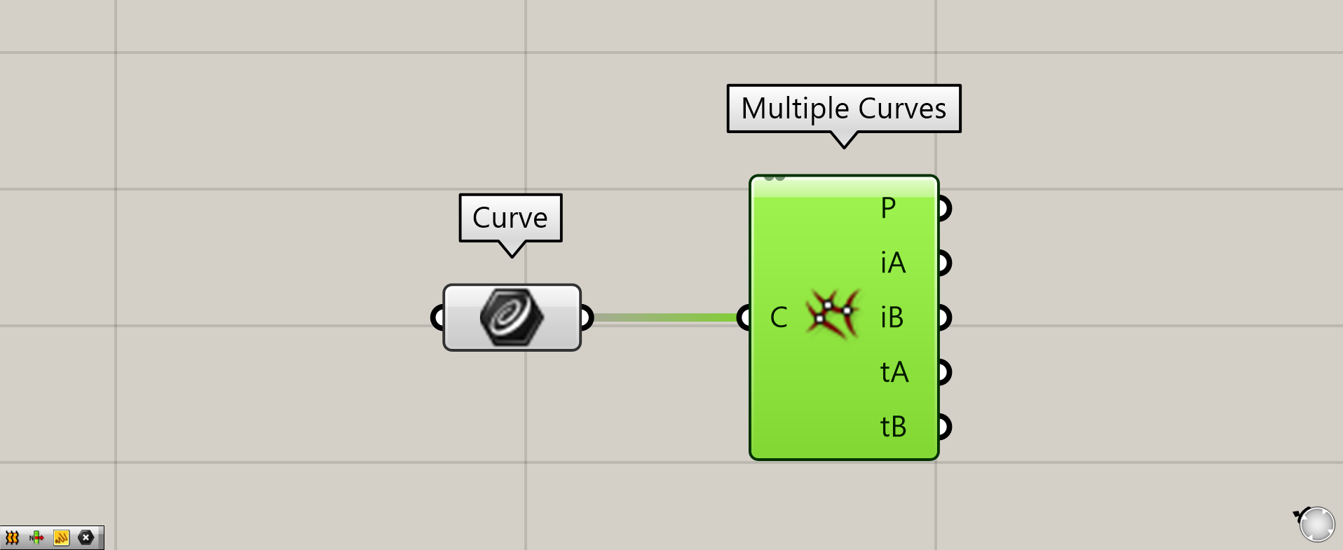 [Grasshopper] Three ways to extract points where curves intersect ...