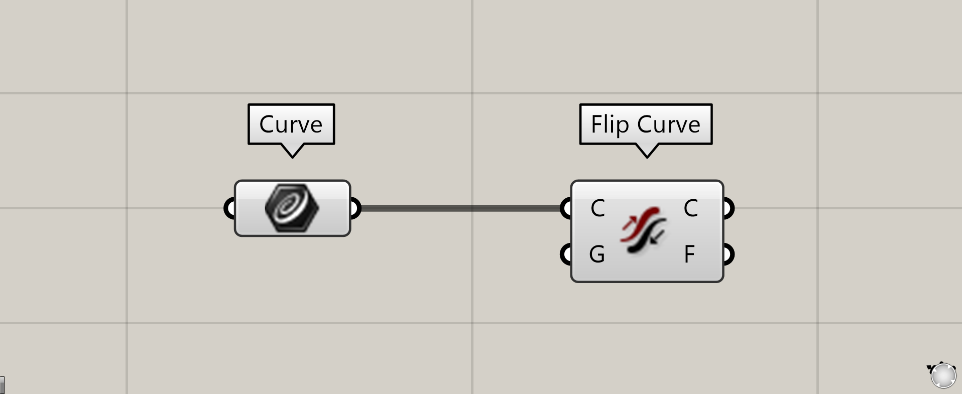 [Grasshopper]線の向きを逆にするFlip Curveの使い方 - IArchway