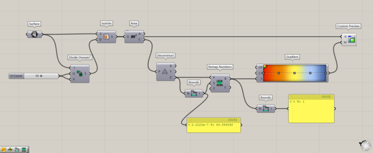 [Grasshopper] How to use Gradient to create color gradients - IArchway