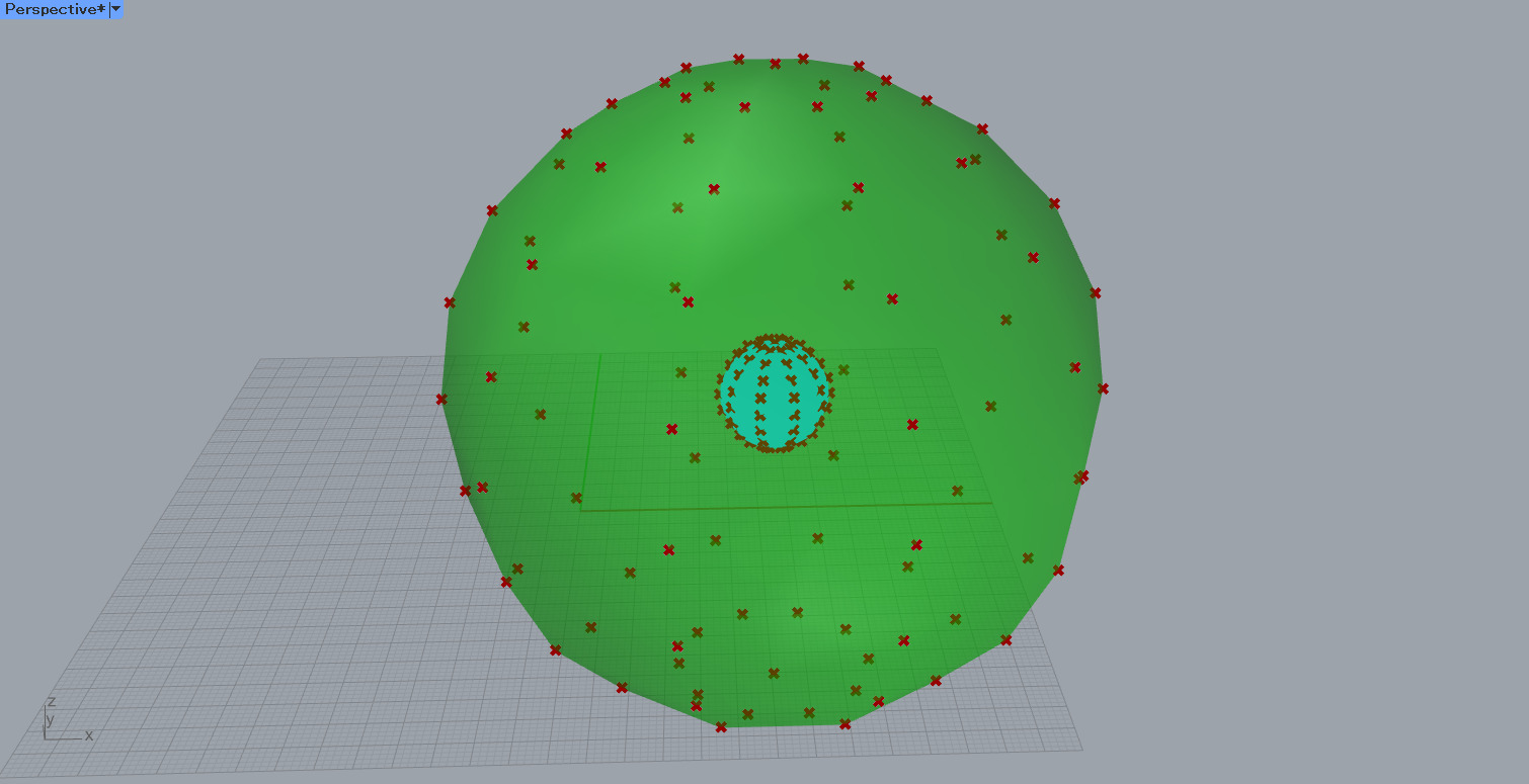 [Grasshopper]メッシュの点、面、色、ベクトルを抽出するDeconstruct Meshの使い方 - IArchway