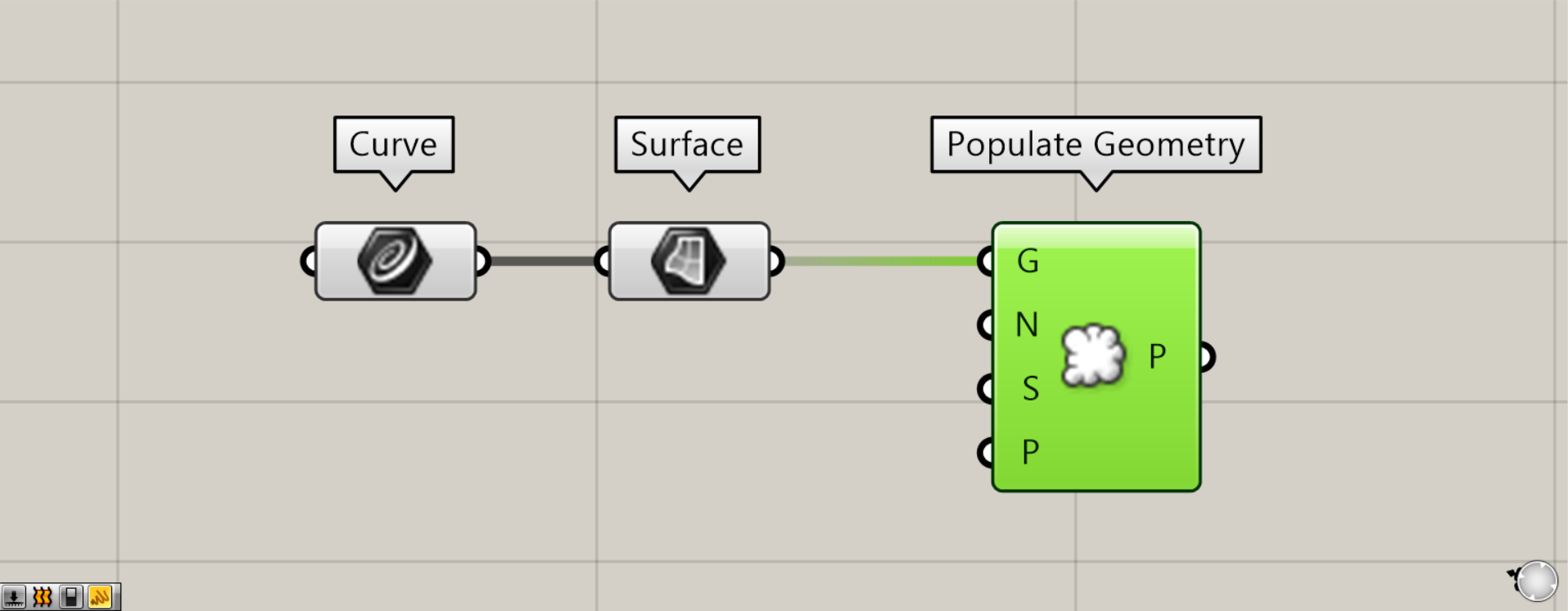 [Grasshopper]ランダムな点を囲われた線内に作成するPopulate 2Dの使い方 - IArchway