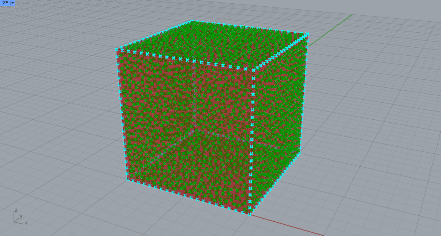 [Grasshopper]ランダムな点をジオメトリ上、中に作成するPopulate Geometryの使い方 - IArchway