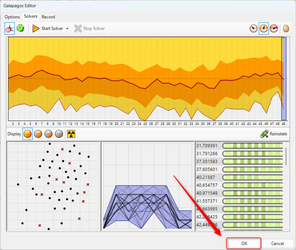 [Grasshopper]最適化を行うGalapagosの使い方 - IArchway