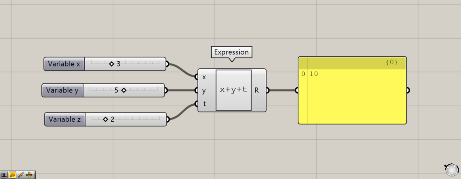 [Grasshopper] How to use Expression to use mathematical expressions ...