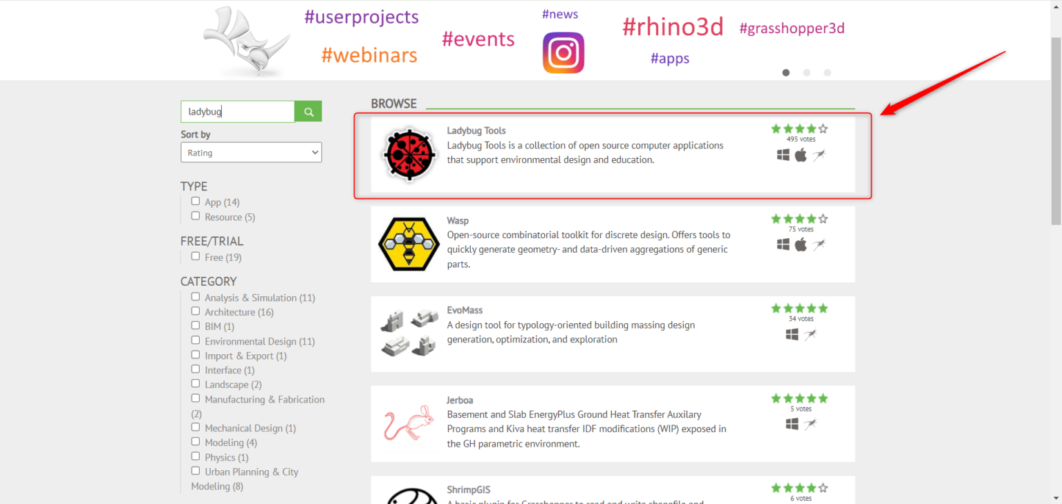 [Grasshopper]Ladybug Toolsのインストール方法を解説[Rhino8対応] - IArchway