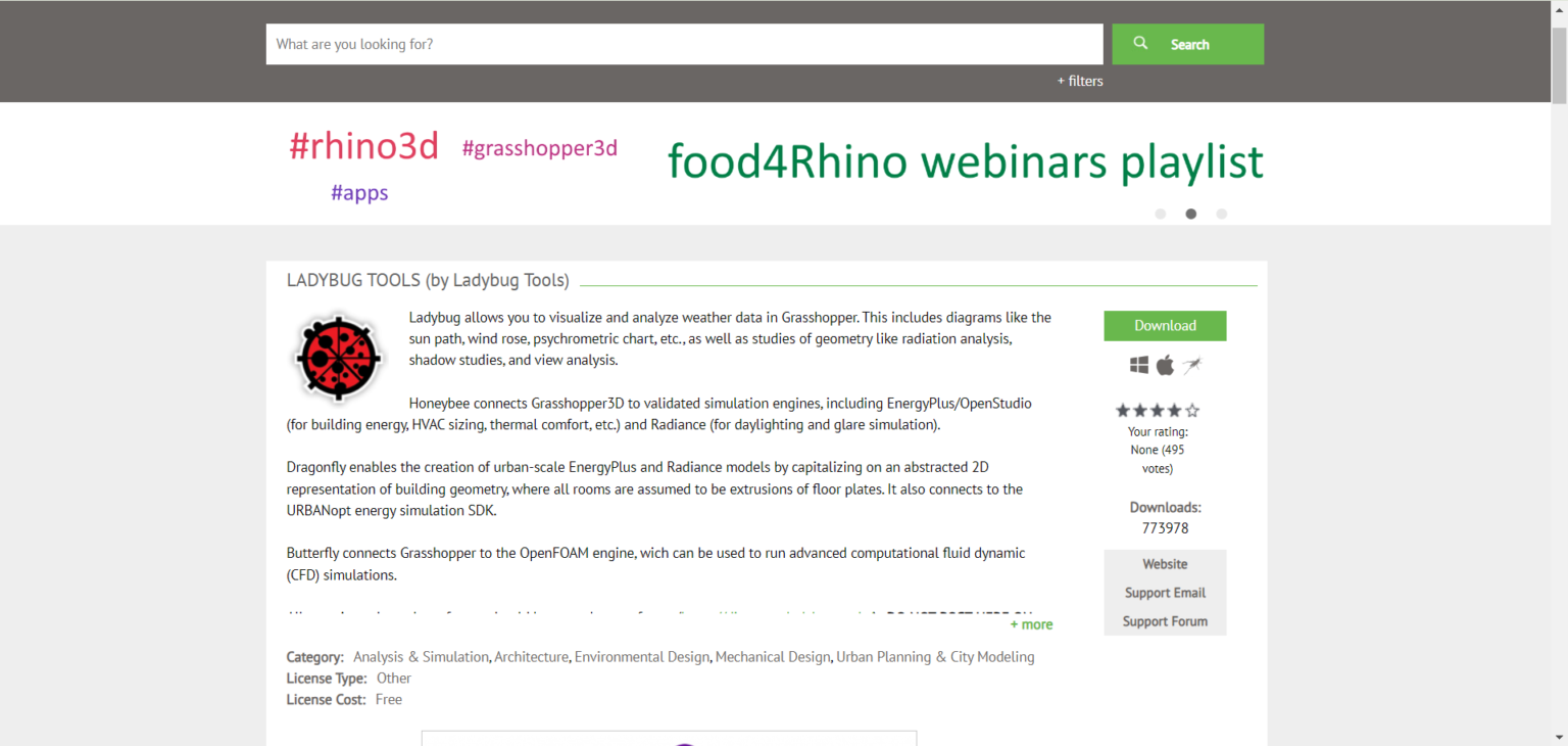 [Grasshopper]Ladybug Toolsのインストール方法を解説[Rhino8対応] - IArchway