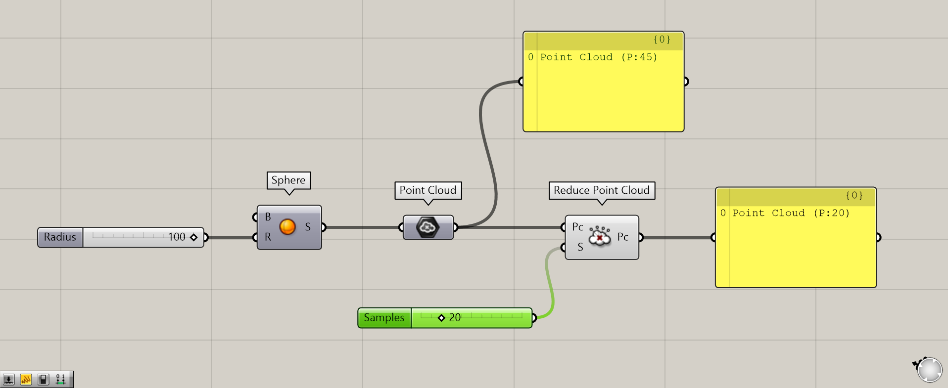 [Grasshopper]点群の点を減らすReduce Point Cloudの使い方 - IArchway