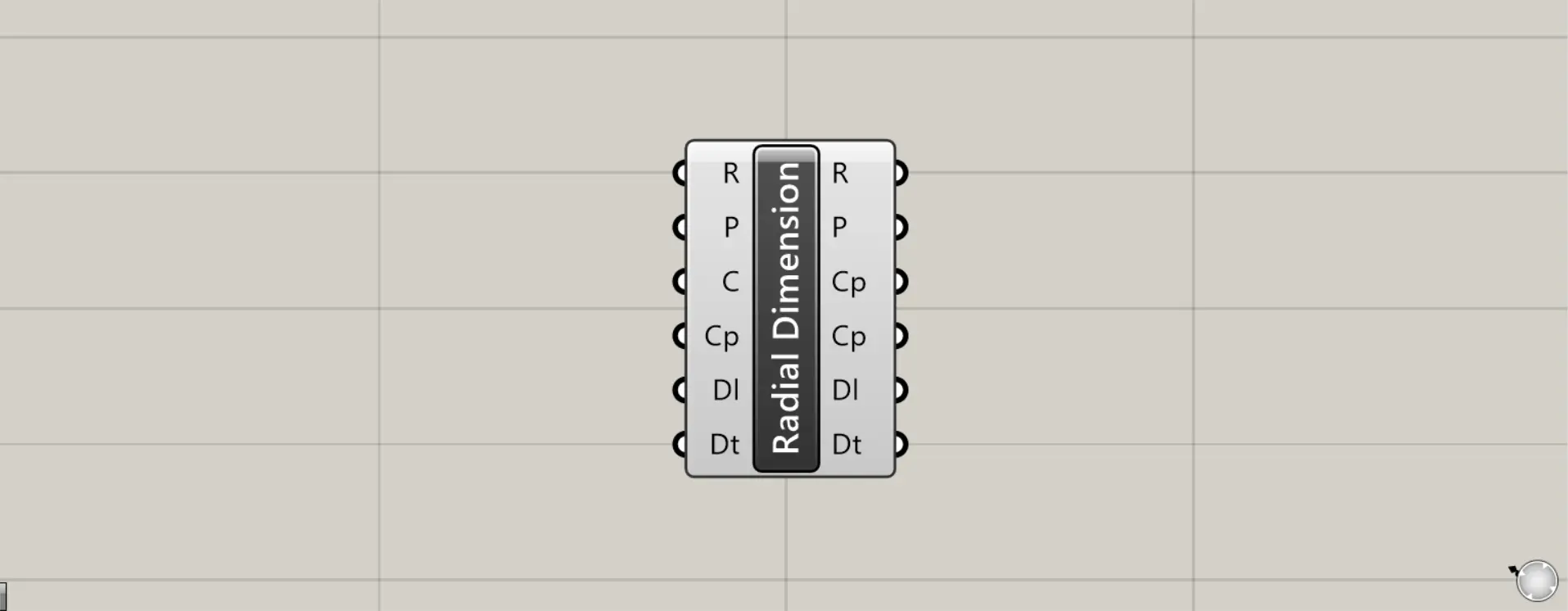 [Grasshopper] How to use Radial Dimension to create radius dimensions ...