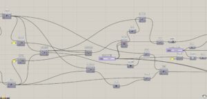 [Grasshopper] Automatic generation of columns and beams from a closed curve [Data download ...