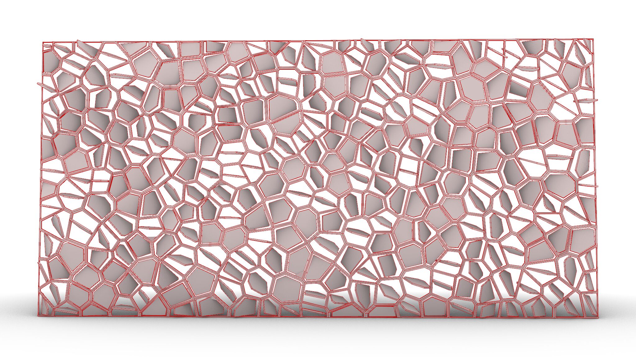 [Grasshopper] Randomly Rotating Voronoi Facade [Data download available ...