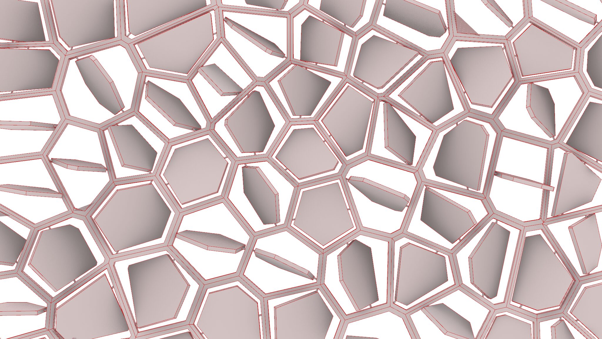 [Grasshopper] Randomly Rotating Voronoi Facade [Data download available ...