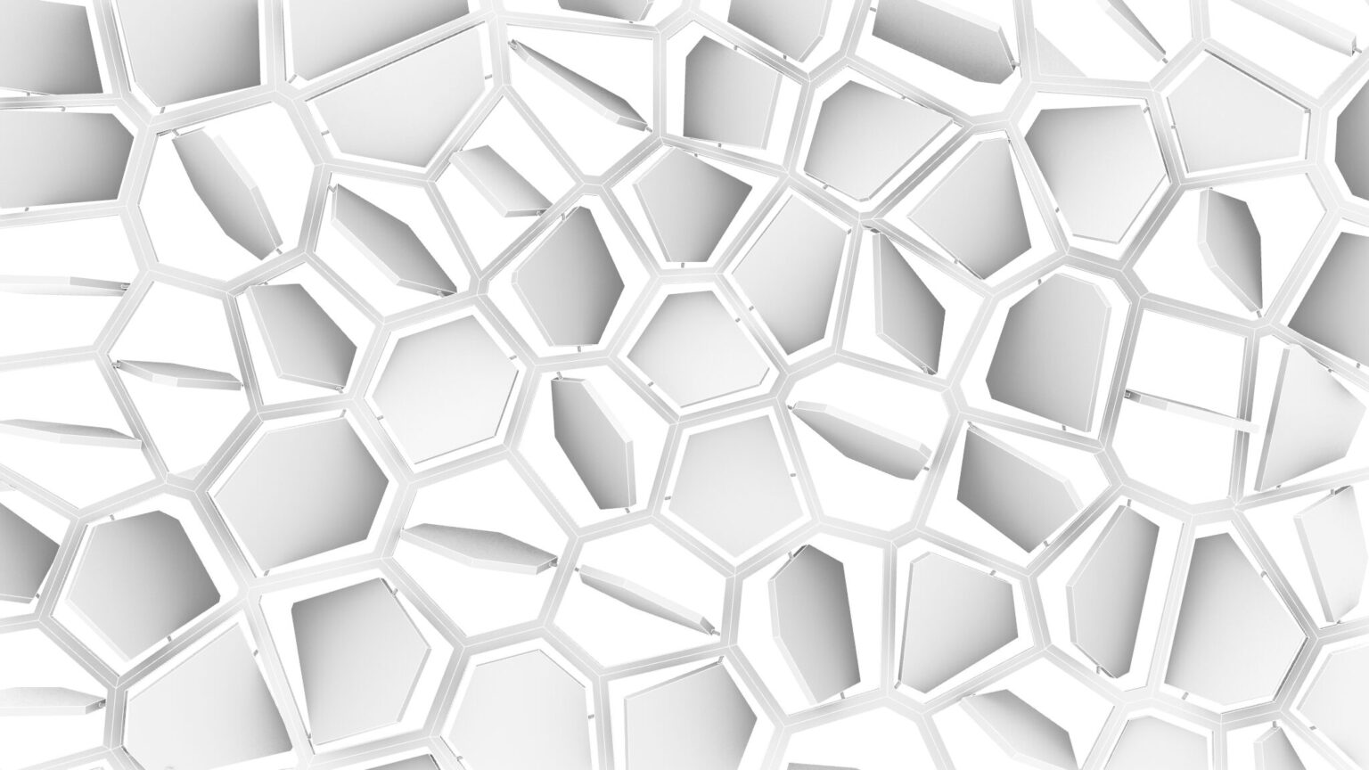 [Grasshopper] Randomly Rotating Voronoi Facade [Data download available ...