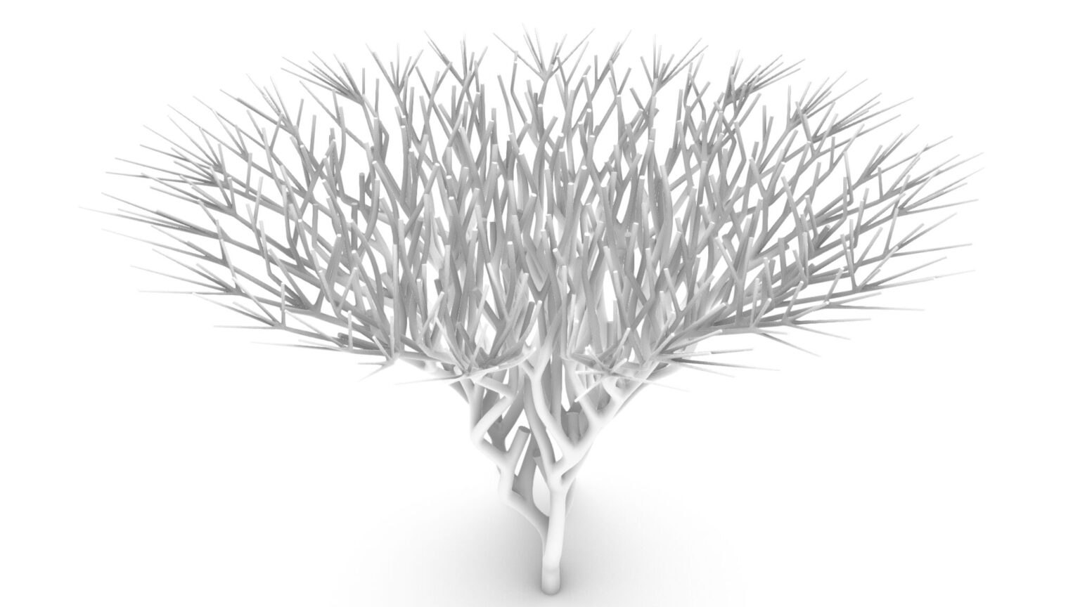 [Grasshopper] How to create a tree trunk and branches [Data download available] - IArchway