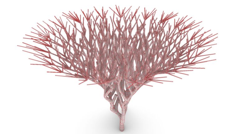 [Grasshopper] How to create a tree trunk and branches [Data download ...