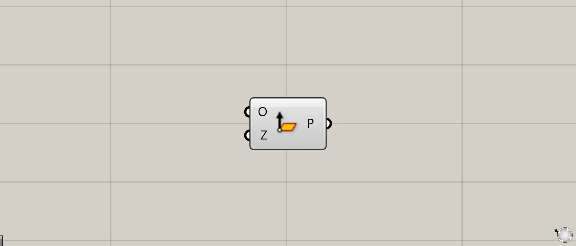 [Grasshopper]点とZ方向のベクトルを指定して作業平面を作成するPlane Normalの使い方 - IArchway