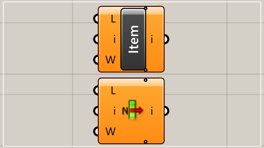 [Grasshopper]How to use the List Item component to extract data by specifying an index number ...