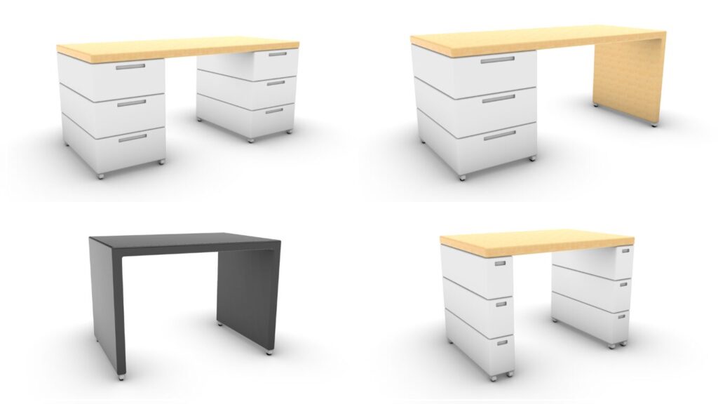 Desk 3D Models Free Download | Commercial Use Free Models - IArchway