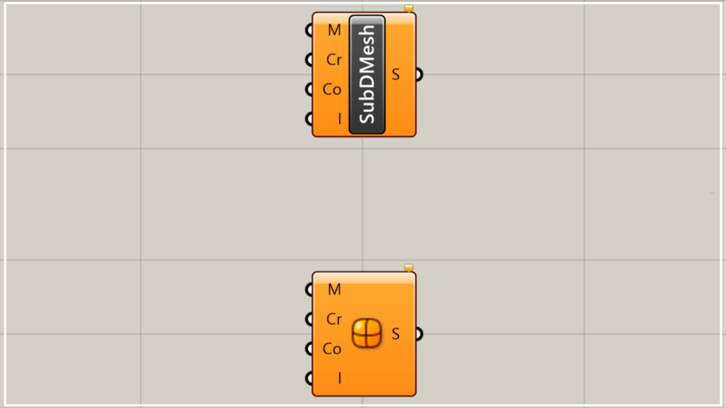 [Grasshopper] How to Use SubD from Mesh to Create SubD from a Mesh ...